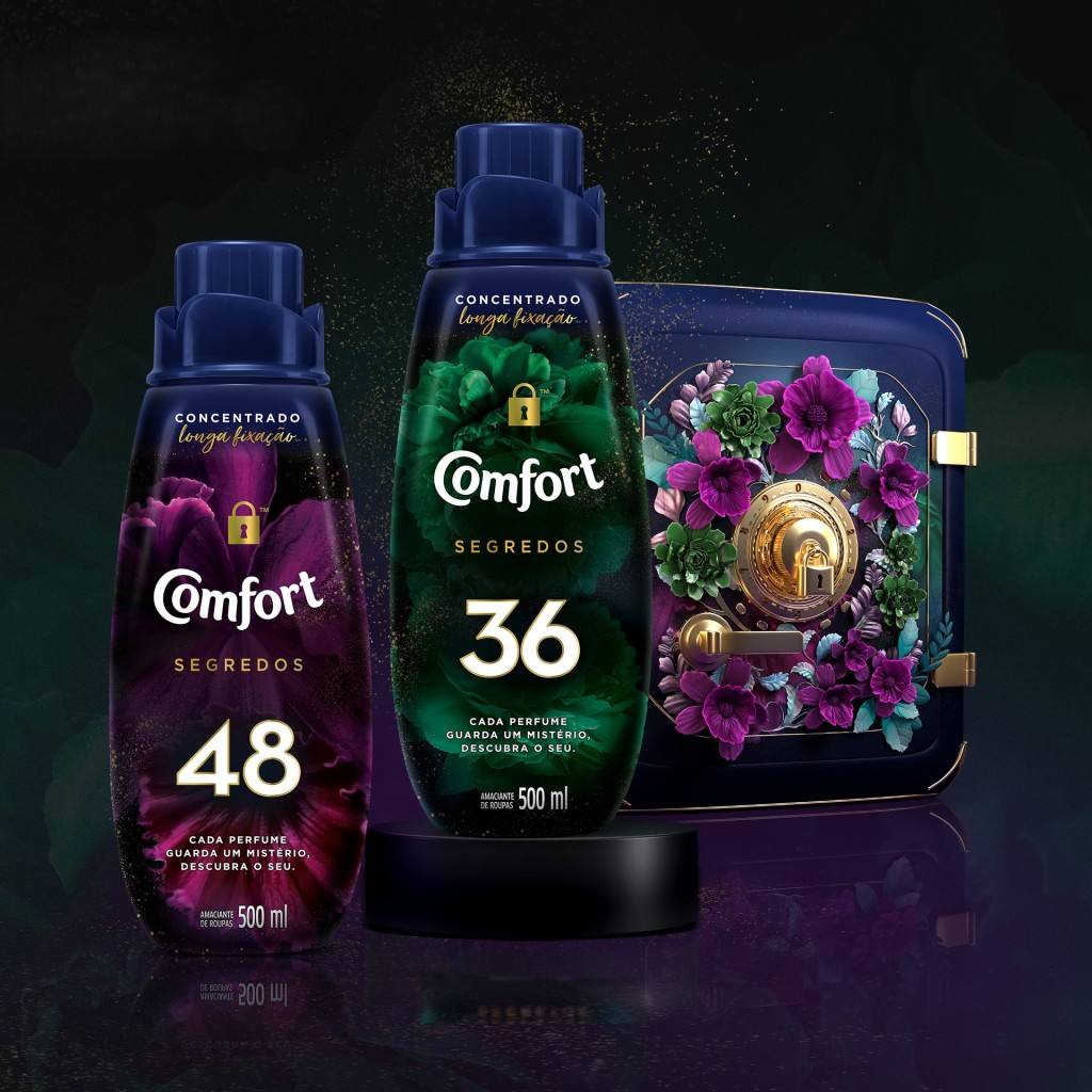 Produtos Comfort: mais perfume para as suas roupas | Comfort