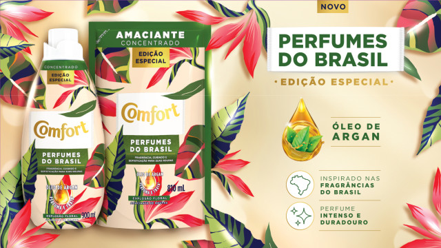 Conheça Comfort Edição Especial Perfumes do Brasil | Comfort