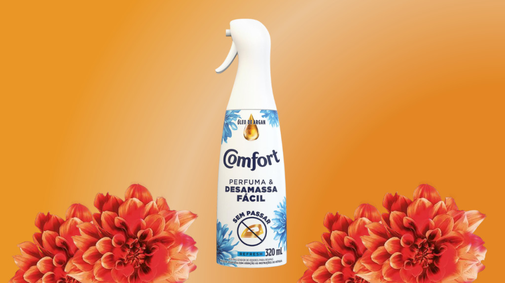 Produtos Comfort: mais perfume para as suas roupas | Comfort